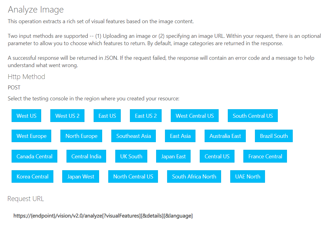 Azure Cognitive Services Computer Vision API To Analyze Images For 